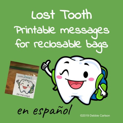 Lost Tooth Note in Spanish | Made By Teachers