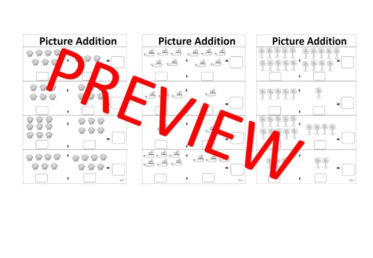 Picture Addition (Add to 20) | Made By Teachers