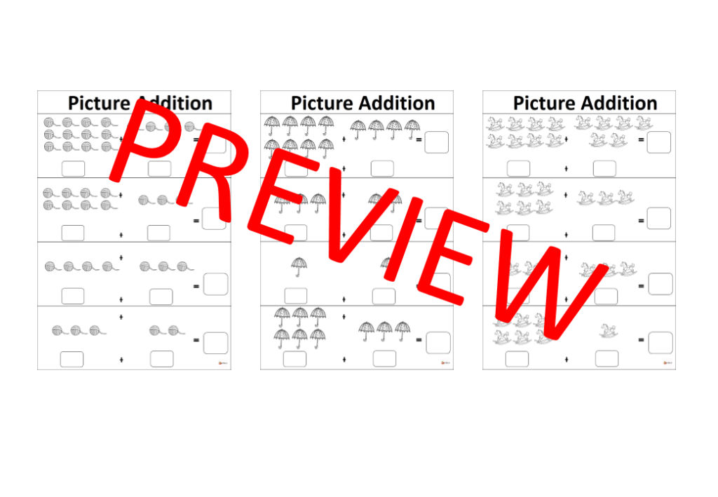 Picture Addition (Add to 20) | Made By Teachers