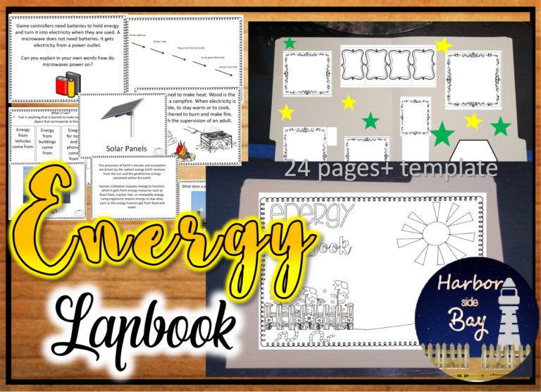 Energy Lapbook | Made By Teachers