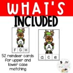 December Alphabet Letter Matching Clip Cards Game - Made By Teachers