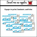 Kindergarten Center - Winter Penguin Alphabet Matching - Made By Teachers