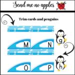 Kindergarten Center - Winter Penguin Alphabet Matching - Made By Teachers