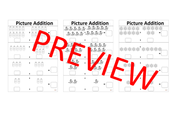 Picture Addition (Add up to 20) - Made By Teachers