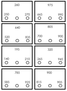 84 Number Sense Fluency Triads | Made By Teachers