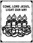 Advent Wreath Classroom Poster - Made By Teachers