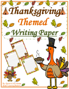 Thanksgiving Writing Paper - Made By Teachers