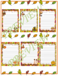 Thanksgiving Writing Paper - Made By Teachers