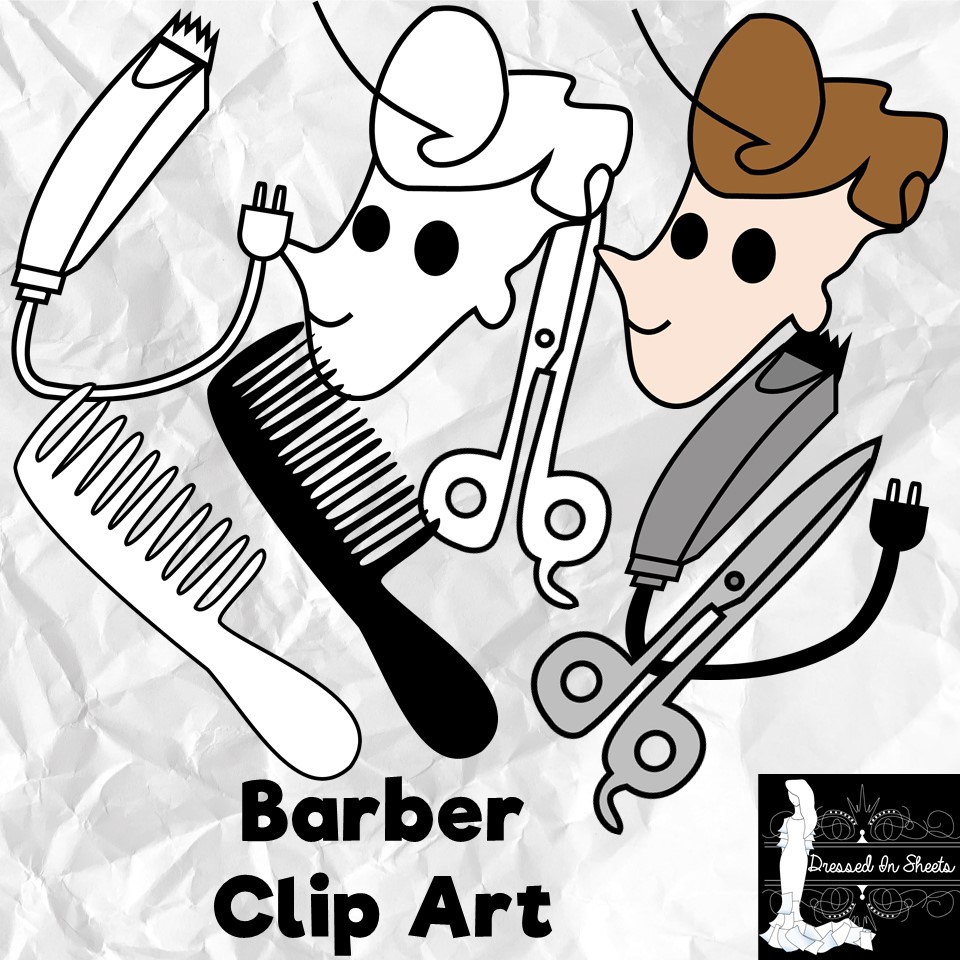Barber Clip Art Made By Teachers Barber Clip Art Made By Teachers