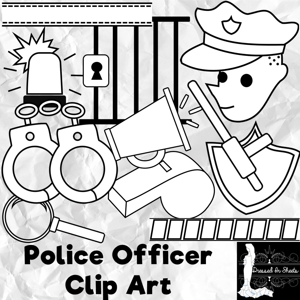 Police Officer Clip Art | Made By Teachers