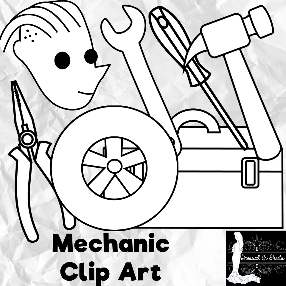 Mechanic Clip Art | Made By Teachers