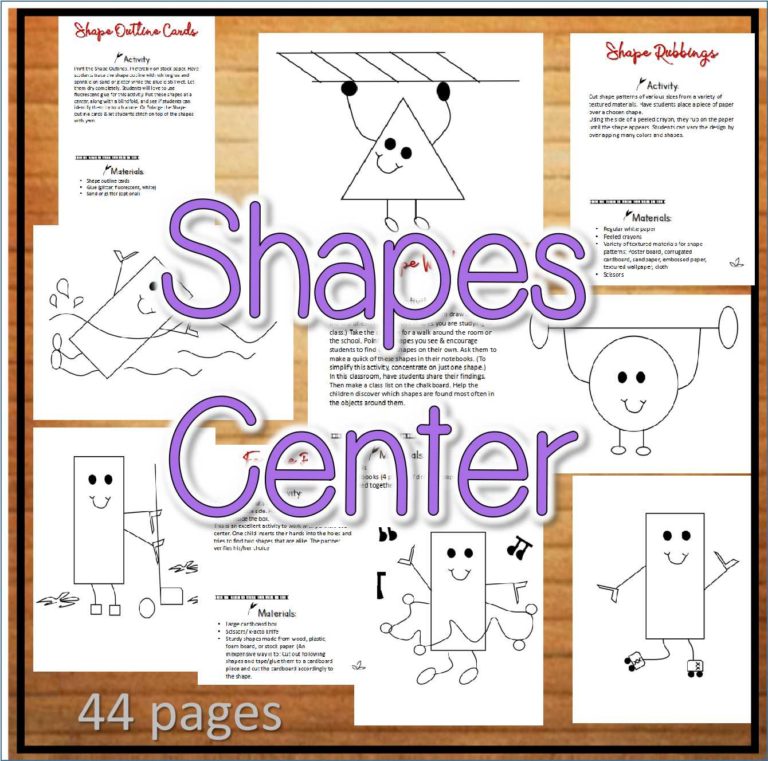Shapes Center | Made By Teachers