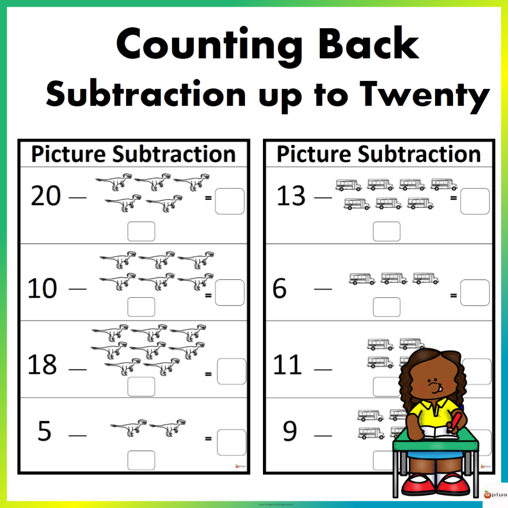 Picture Subtraction (Subtraction up to 20) - Made By Teachers