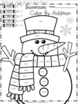 Winter Math Packet - Addition to 10 | Made By Teachers