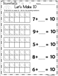 Winter Math Packet - Addition to 10 | Made By Teachers
