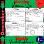 2nd Grade December Math Word Problems | Made By Teachers