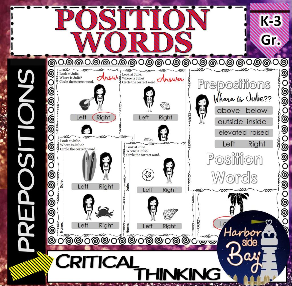 Prepositons Position Words | Made By Teachers