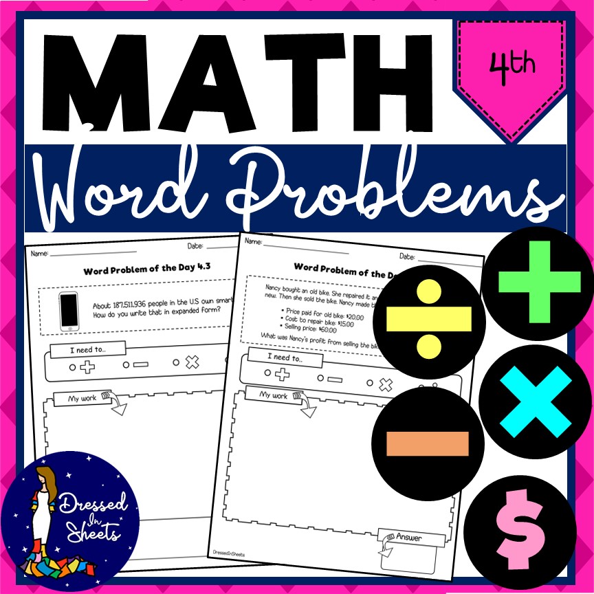Mixed Multiplication And Division Word Problems For Grade 4 K5 Learning