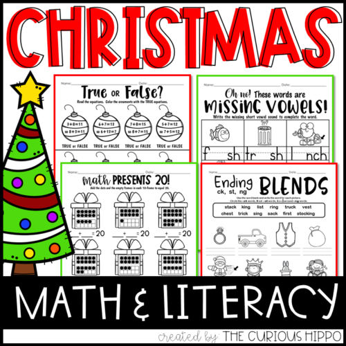 Christmas Math and Literacy | Made By Teachers