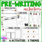 Pre-writing Activities for December - Made By Teachers