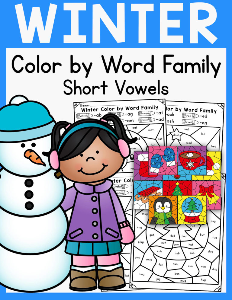 FREEBIE Winter Color by Number Printable | Made By Teachers