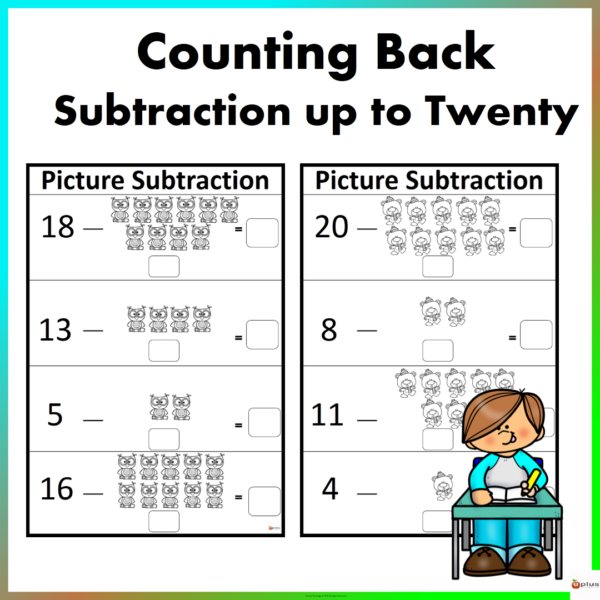 Picture Addition (Add to 20) - Made By Teachers