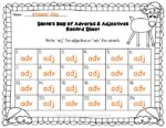 Adverbs and Adjectives Task Cards or SCOOT - Santa | Made By Teachers