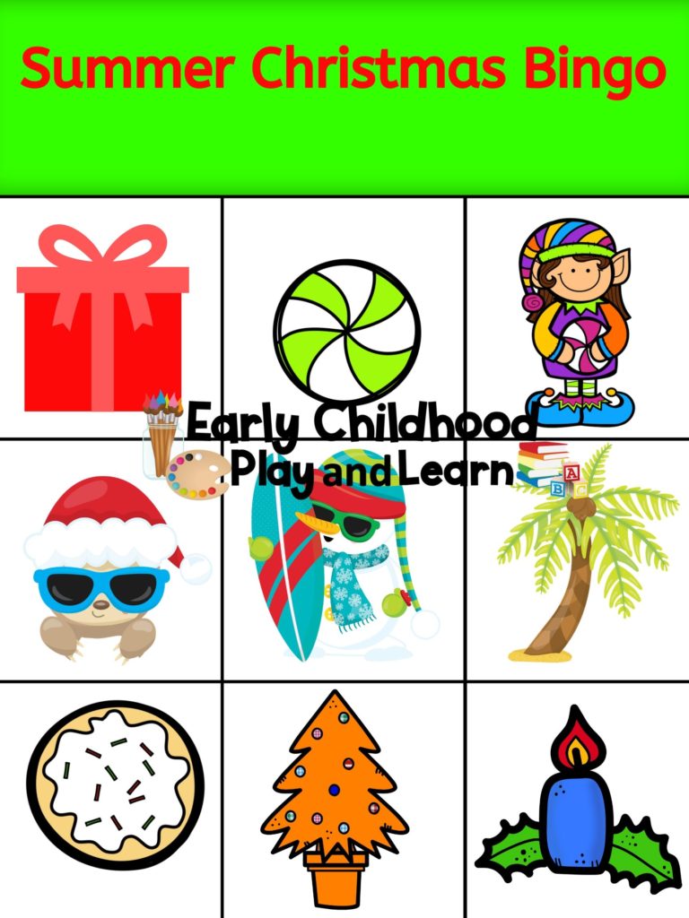 Summer Christmas Bingo | Made By Teachers