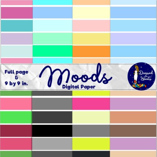 Moods Digital Paper | Made By Teachers