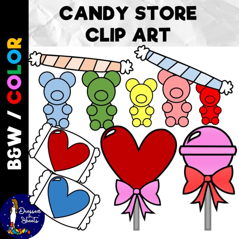 Candy Store Clip Art | Made By Teachers