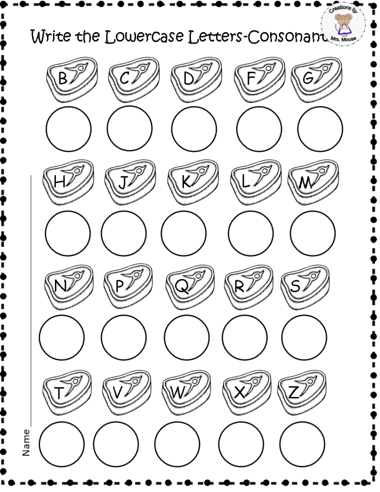 Alphabet Letters - Green Eggs and Green Ham | Made By Teachers