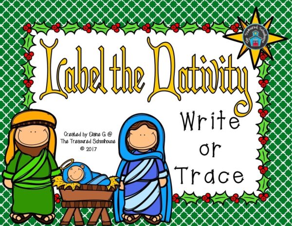 Label the Christmas Nativity BUNDLE | Made By Teachers
