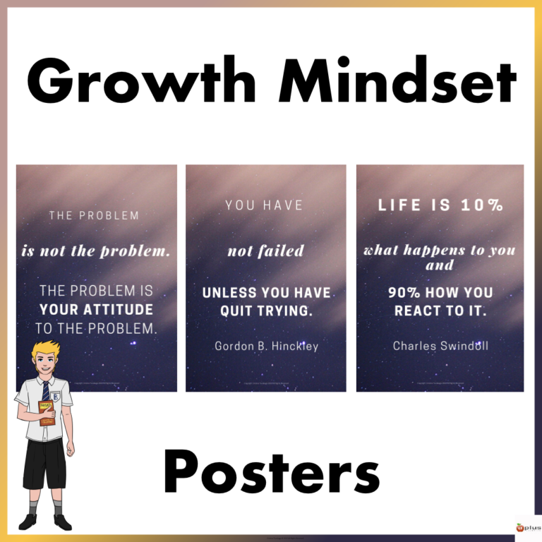 Growth Mindset Digital Stickers Bundle | Made By Teachers