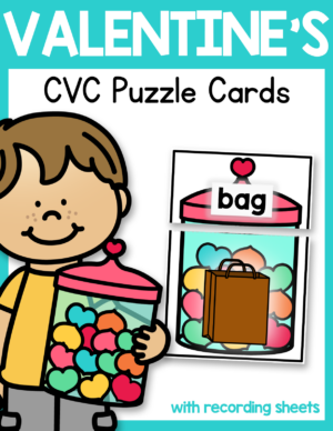 Spy and Read CVC Words (Valentine's Day Edition) - Made By Teachers
