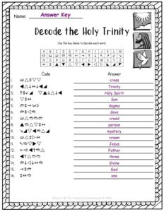 The Holy Trinity Worksheet & Activity Pack | Made By Teachers