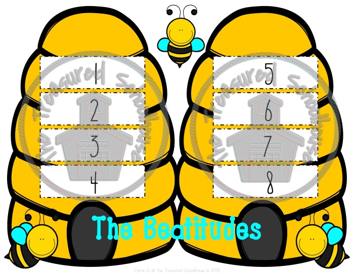 The Beatitudes Cut & Paste Worksheet Pack - Catholic | Made By Teachers