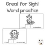 It is a snow DAY interactive sight word reader - Made By Teachers