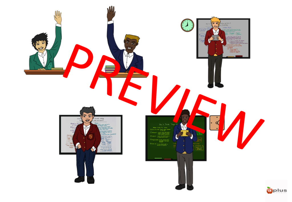 Teens in the Classroom Clip Art | Made By Teachers