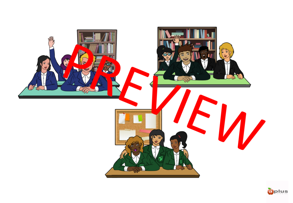 Teens in the Classroom Clip Art | Made By Teachers