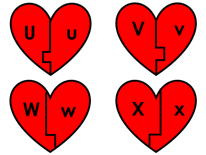 ABC Match Hearts | Made By Teachers