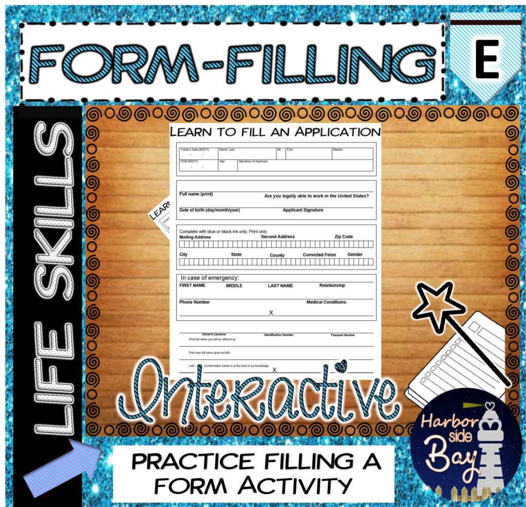 How to fill out an Application | Made By Teachers