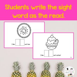 I like TO eat sight word reader - Made By Teachers