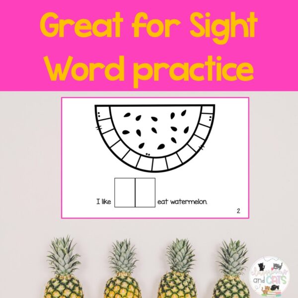 I like TO eat sight word reader | Made By Teachers