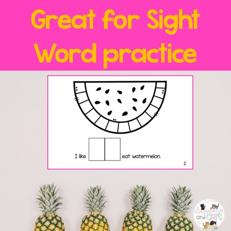 I like TO eat sight word reader - Made By Teachers