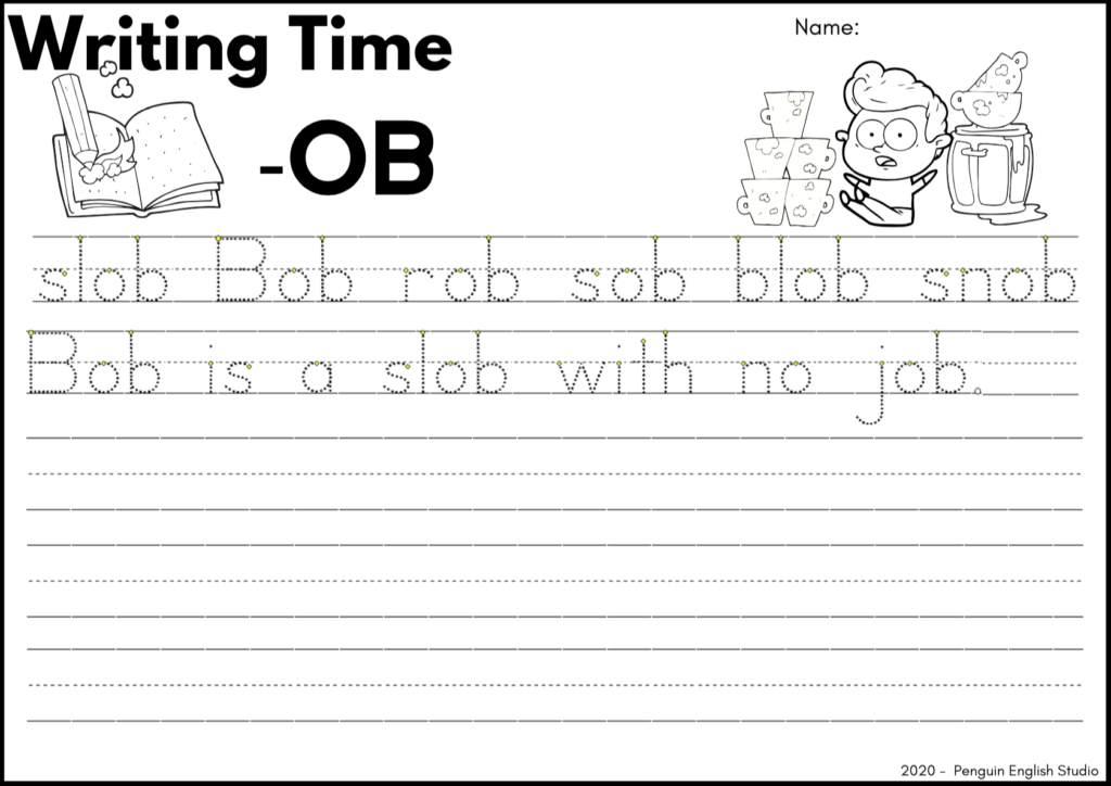 CVC Writing - Short 'o' Sound | Made By Teachers