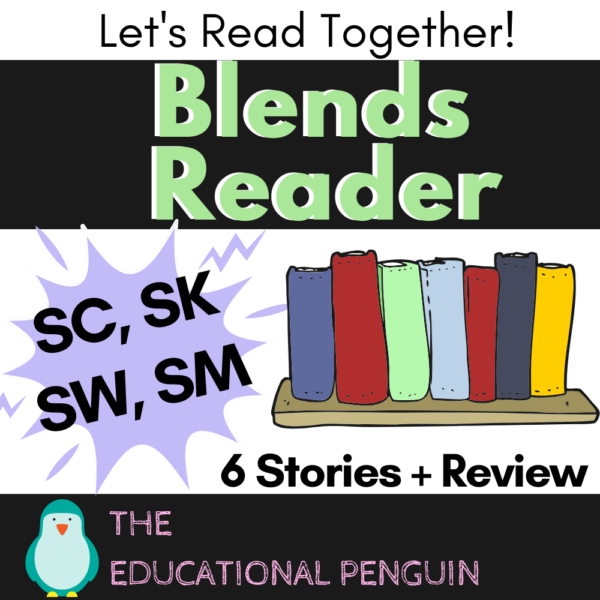 Blend Reading Worksheet - SC, SK, SW, SM Sound | Made By Teachers
