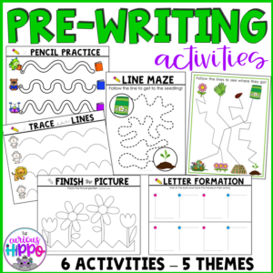 Pre-writing Activities for March - Made By Teachers