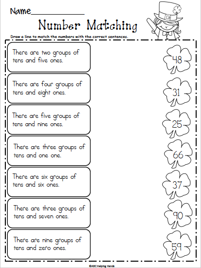 March No Prep Worksheets First Grade - Made By Teachers