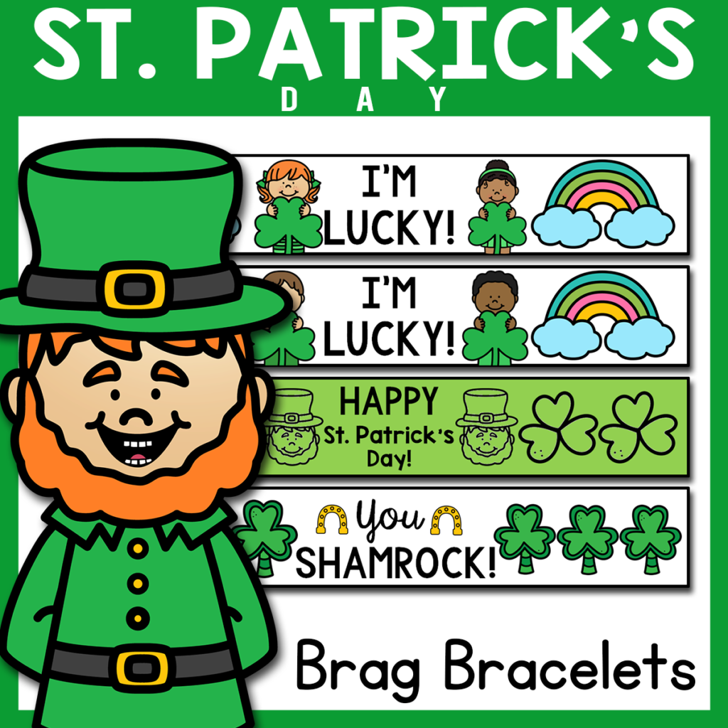 St. Patrick's Day Brag Bracelets | Made By Teachers
