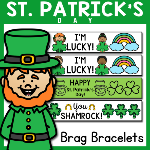 St. Patrick's Day Brag Bracelets | Made By Teachers